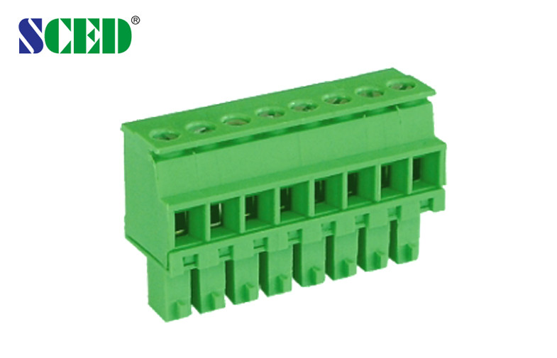 Soket Socket Wanita Di Terminal Block / 8 AMP Blok Konektor Terminal PCB